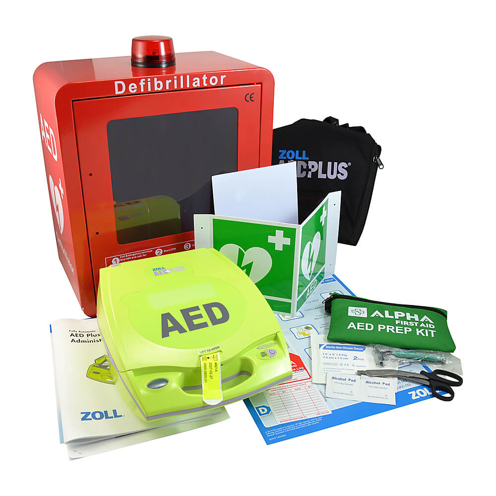 Zoll Save A Life Defibrillator Package - Alpha Sport
