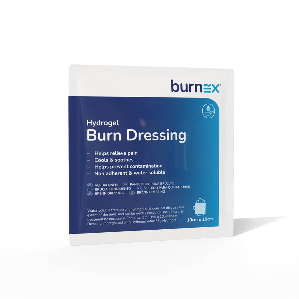 Burnex Burn Gel Dressing Pad 10cm x 10cm - Alpha Sport