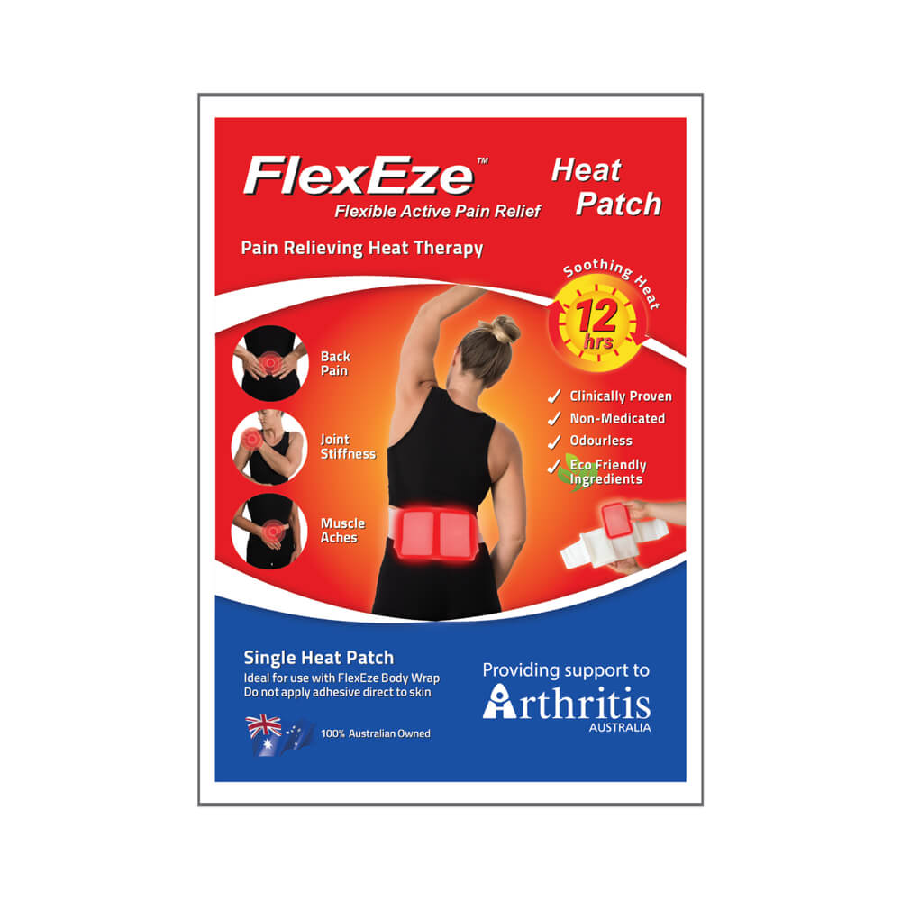 Flexeze 12 Hour Heat Patches - Single - Alpha Sport