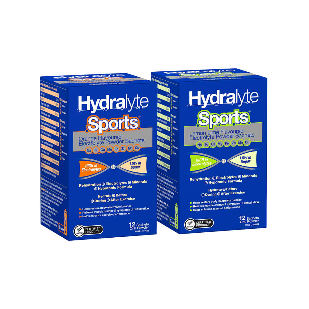Hydralyte Sports Sachets (12) | Alpha Sport - Alpha Sport