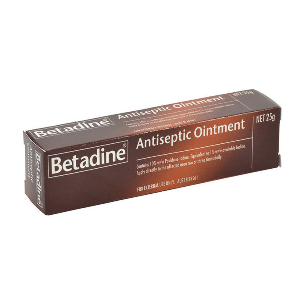 Betadine Ointment Tube 25g - Alpha Sport