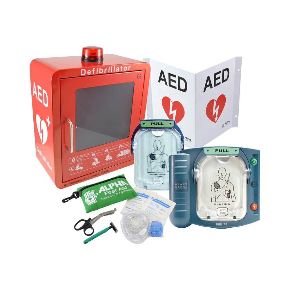 360114 - Save a Life Defibrillator Package - AlphaSport - Physio, Rehab ...